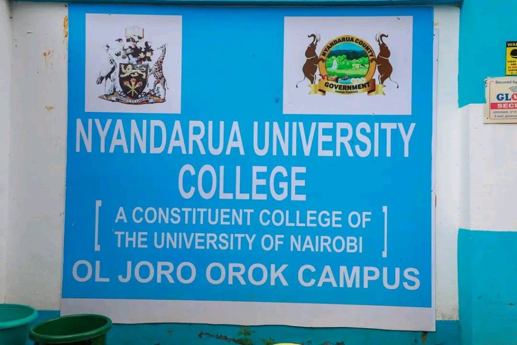 Nyandarua University College has officially opened its doors, admitting ...